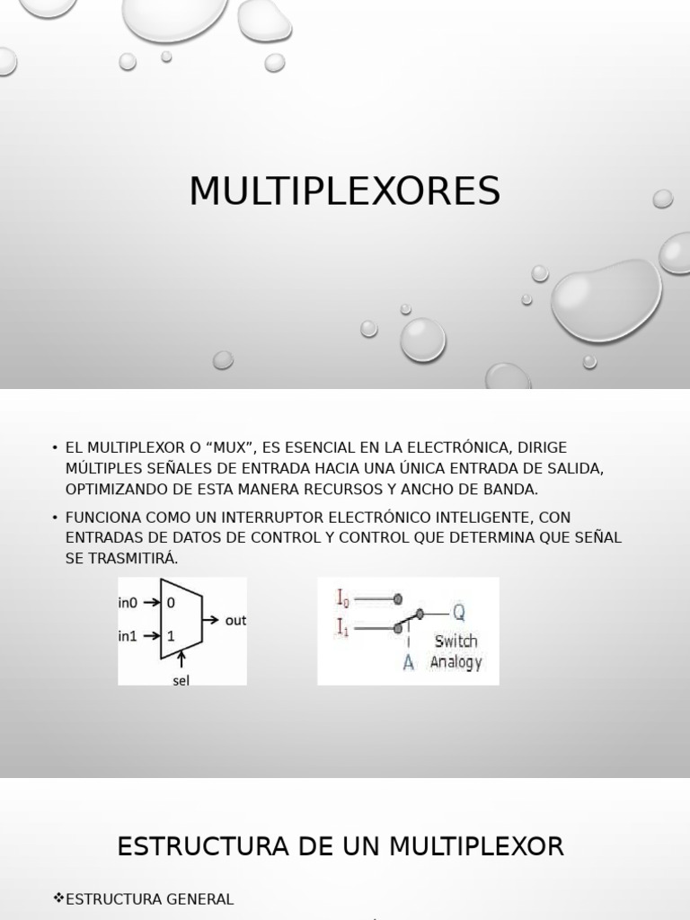 MULTIPLEXORES | PDF