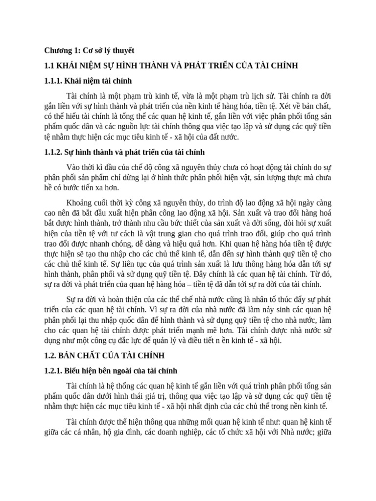 Chương 1 TCTT | PDF