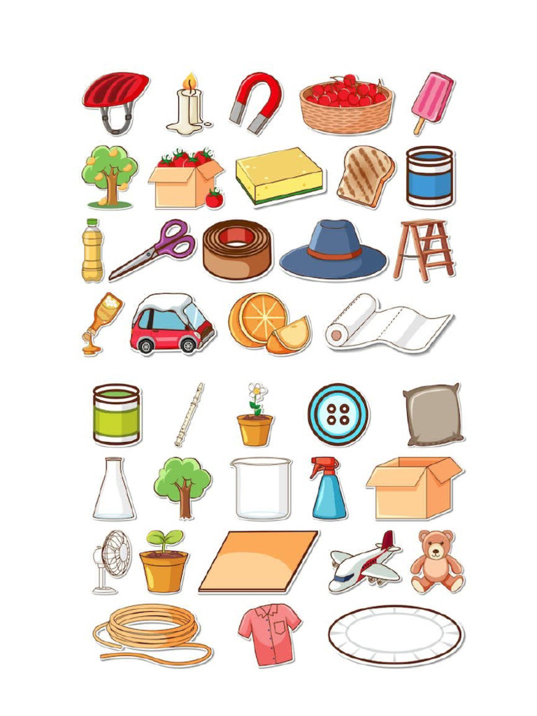 imagenes de vale objetos y adjetivos | PDF