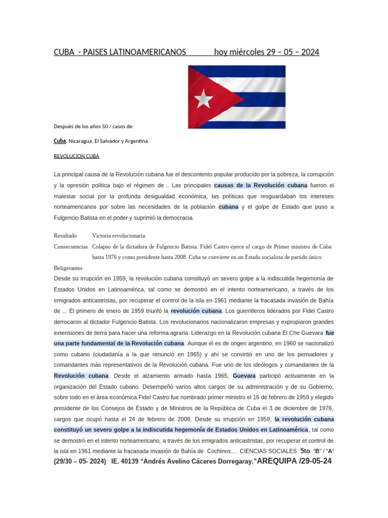 CUBA | PDF