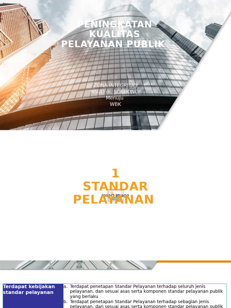 Peningkatan Kualitas Pelayanan Publik | PDF