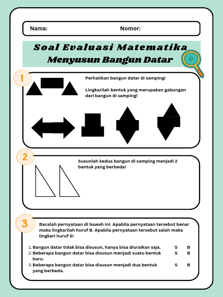 Soal Eval Mat Kls 2 | PDF