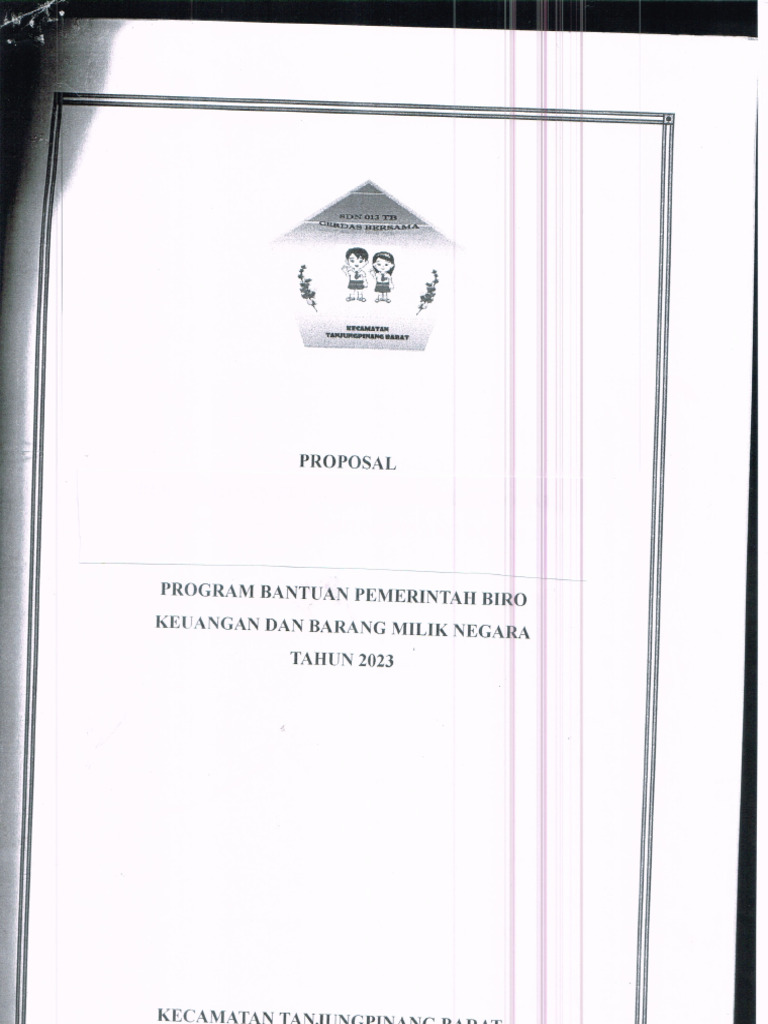 Format Proposal SD 3 | PDF