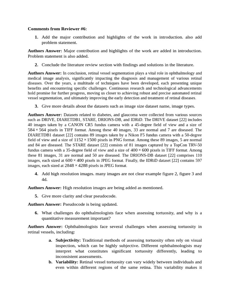 3. Reviewer Questions & Answer | PDF