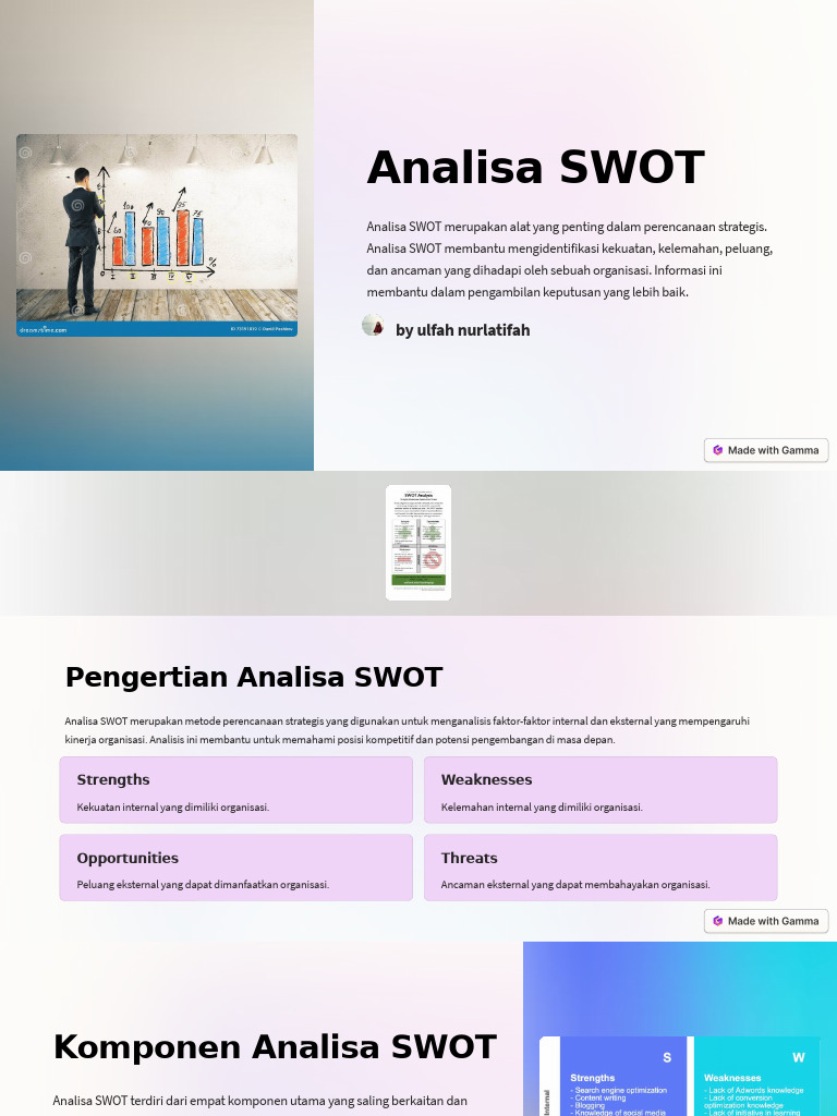 Analisa SWOT | PDF