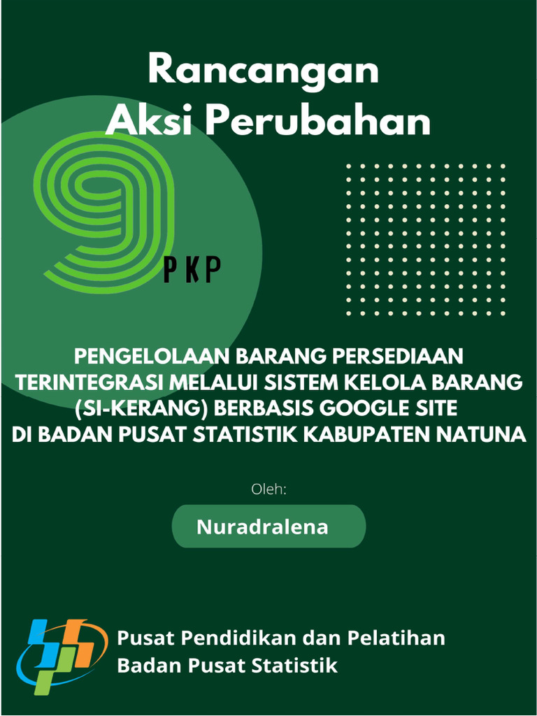 Rancangan Aksi Perubahan PKP | PDF