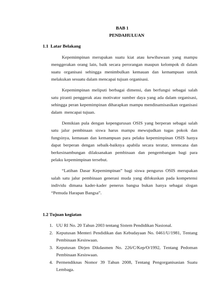 Proposal LDK A14s | PDF