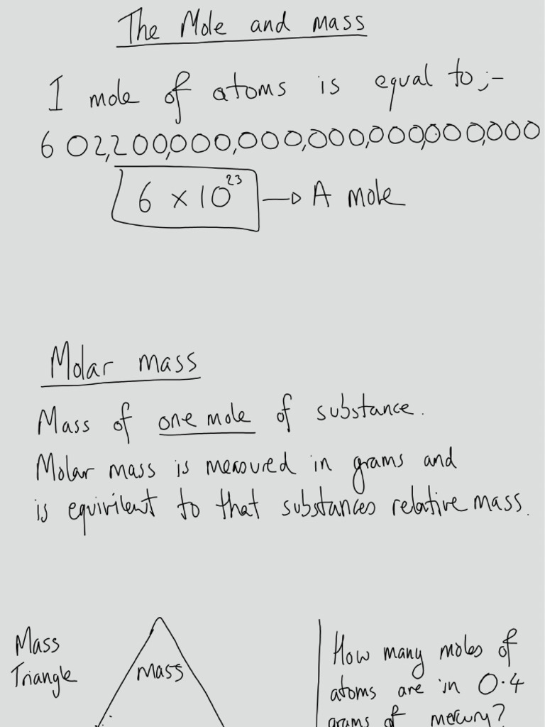 Chemistry Year 10 Notes | PDF