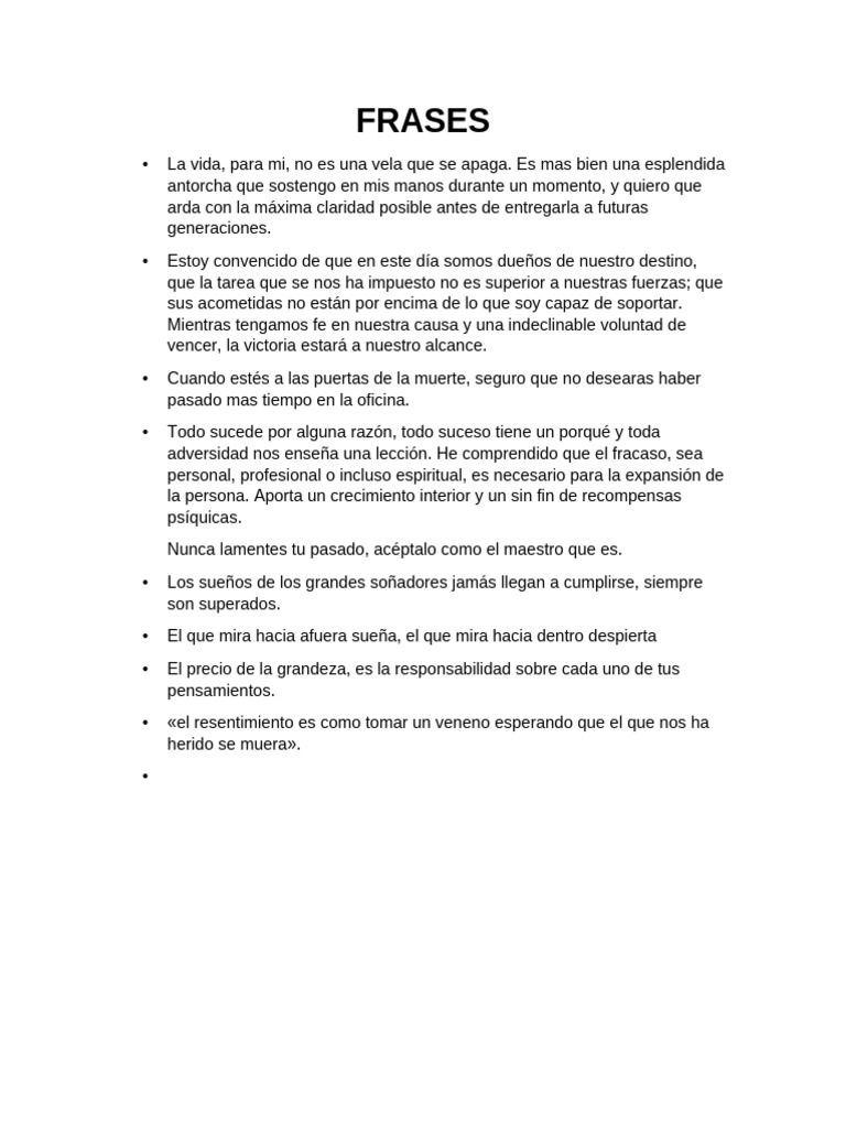 FRASES | PDF