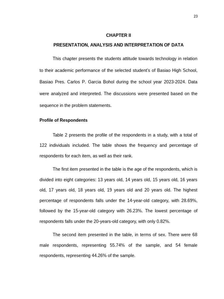 Group 1 Chapter LL - (Technology) Ana Mae | PDF