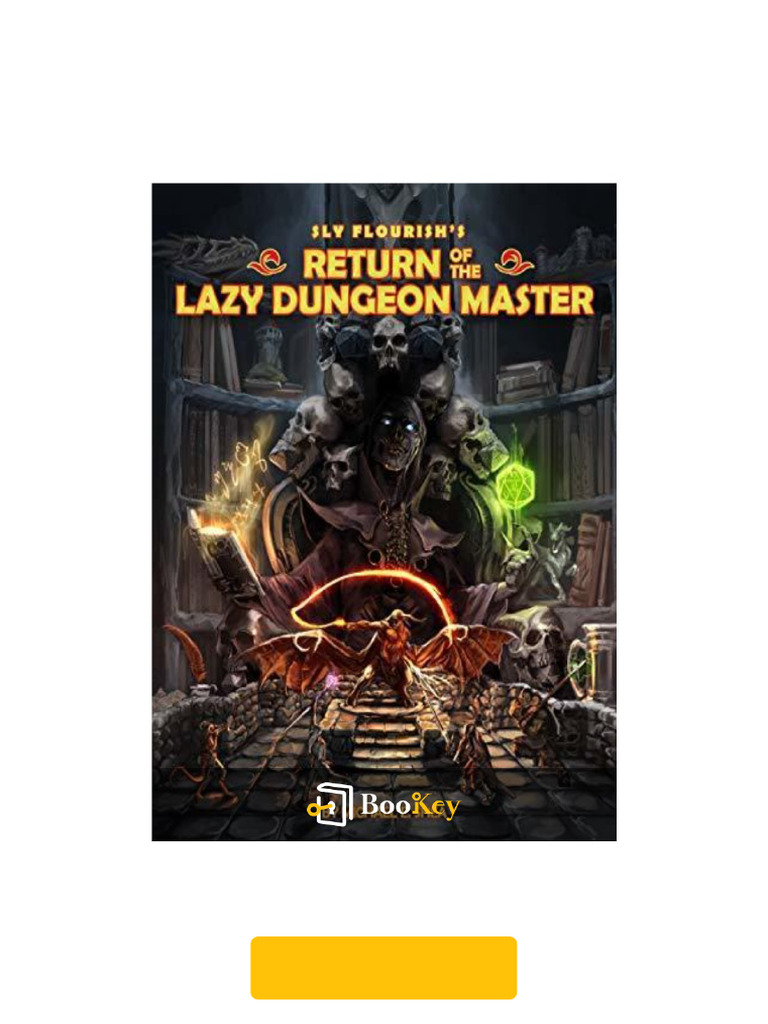 Return of The Lazy Dungeon Master | PDF