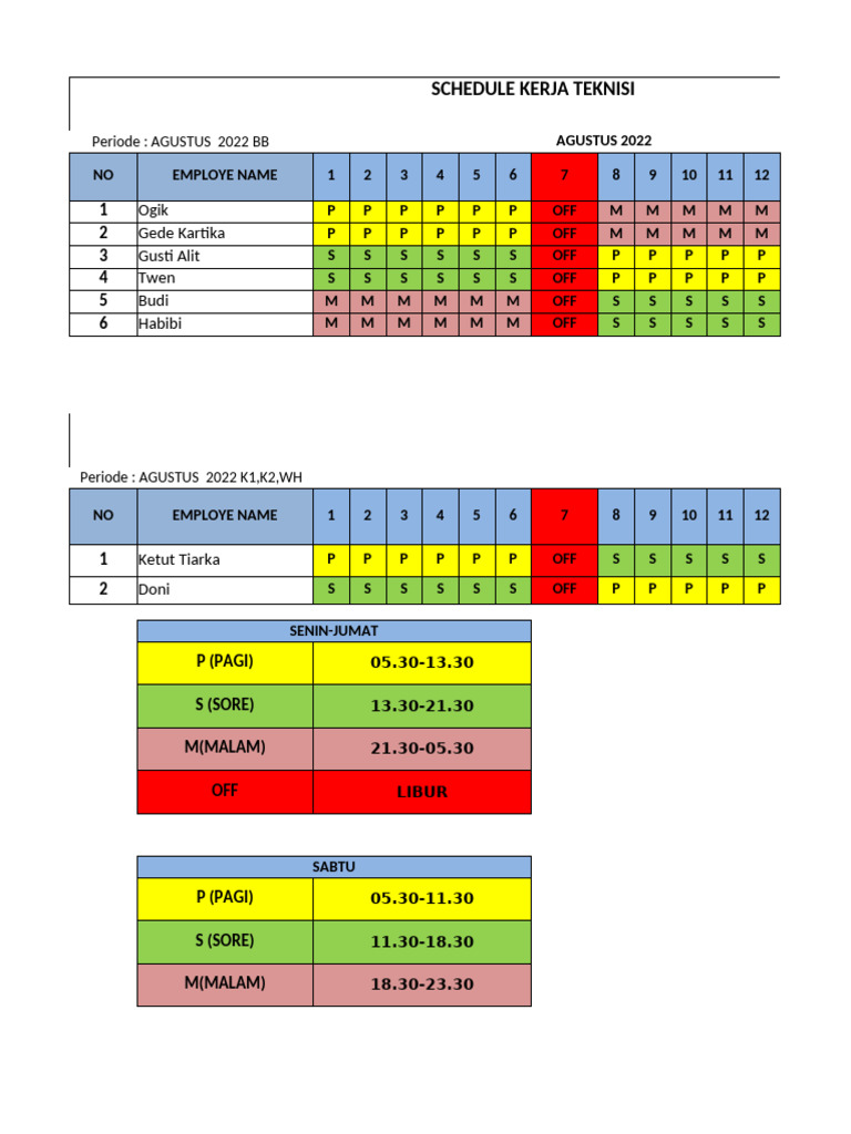 Schedule Engineering Mei | PDF