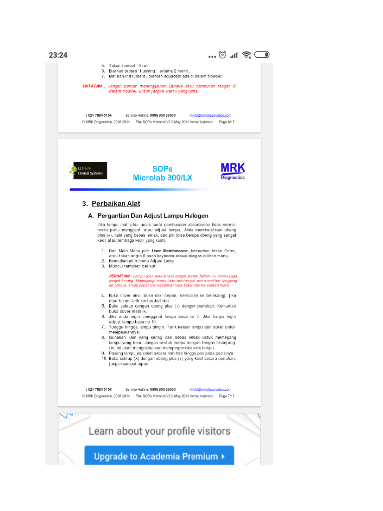 Perbaikan Alat Microlab | PDF