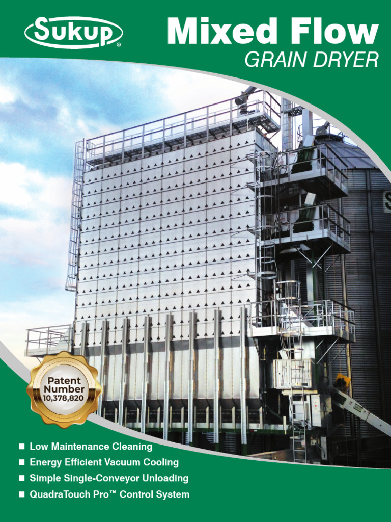 Mixed Flow Grain Dryer | PDF