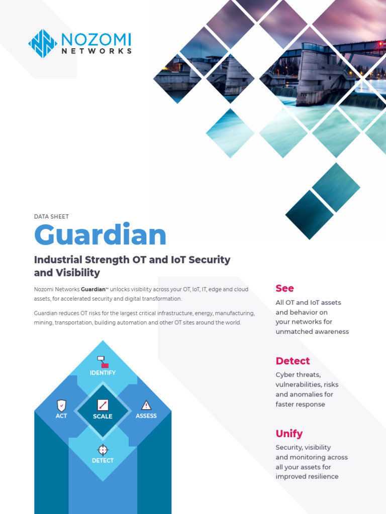 Nozomi Networks Guardian Data Sheet | PDF