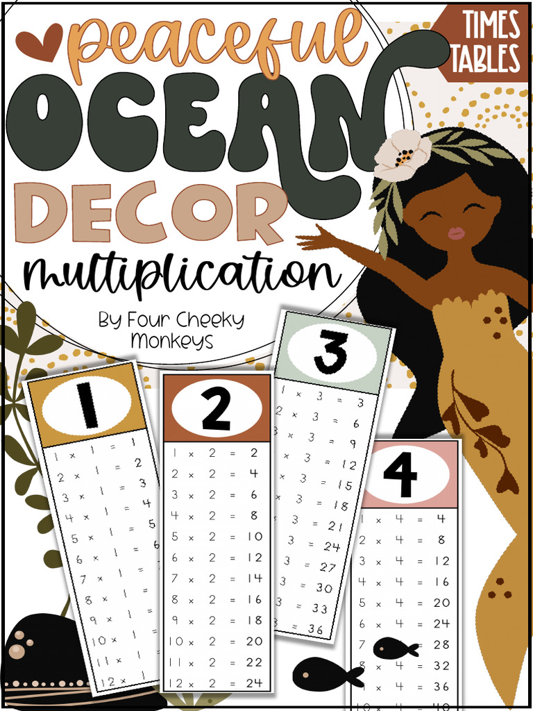 Multiplication: by Four Cheeky Monkeys | PDF