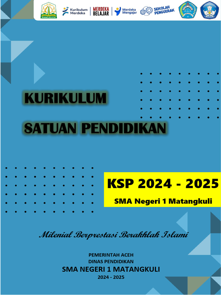 KSP SMAN 1 Matangkuli 2024-2025 | PDF