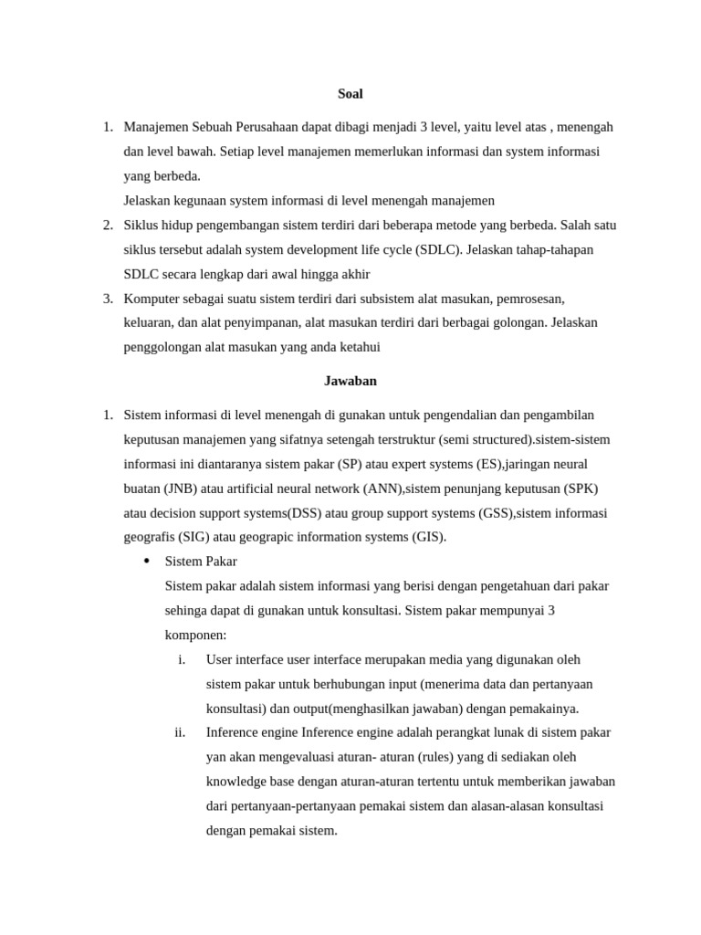 Tugas Agni Sistem Informasi Manajemen | PDF