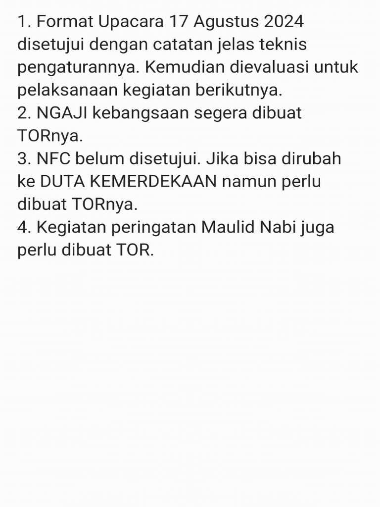 Hasil Sowan Ke Pengasuh | PDF