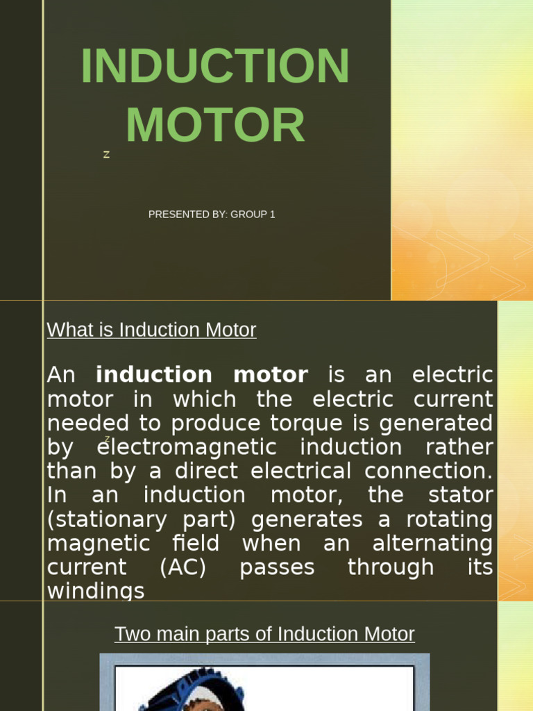 Induction Motor | PDF