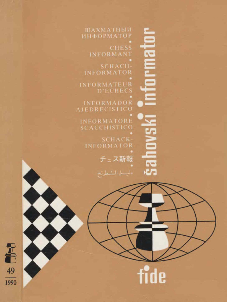 Chess Informant 049 | PDF