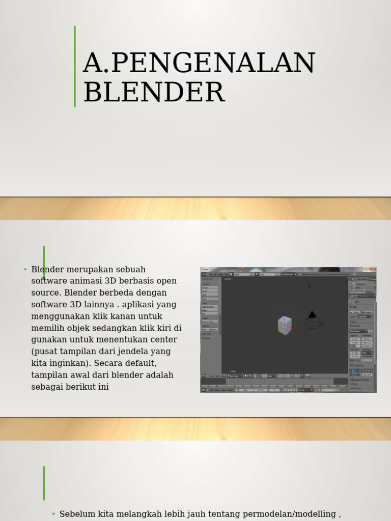 modul blender | PDF