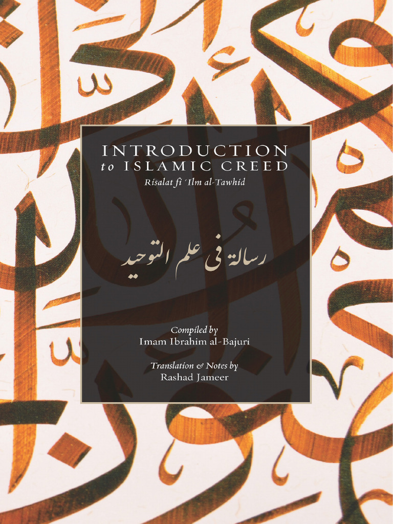 Introduction To Islamic Creed V4 Ahlus Sunnah Wa'l Jama'Ah I.E. Al-Asha ...