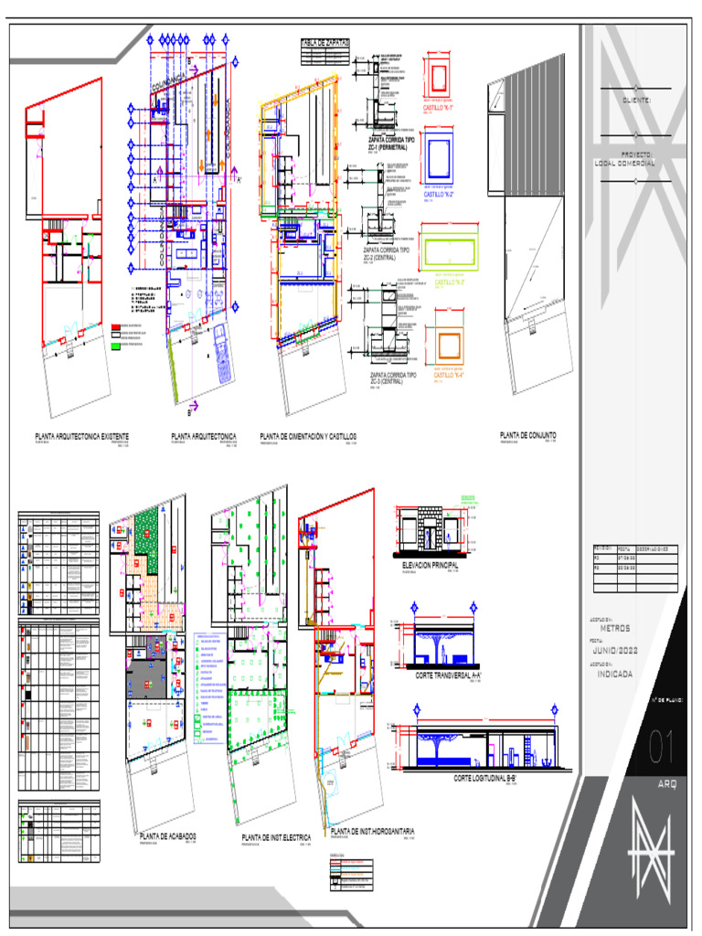 01 Arq 01 Restaurante R6 200722-PP | PDF