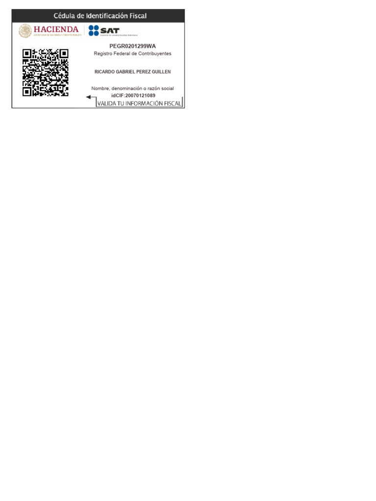 ReimprimeCIF JSF | PDF