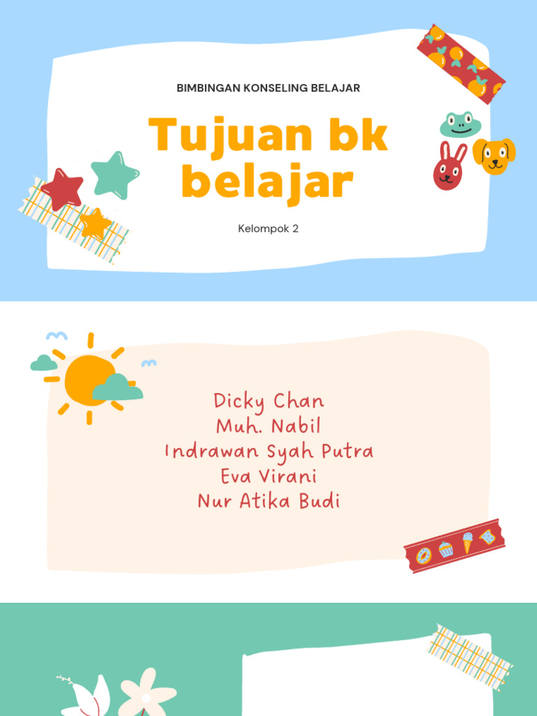 Kel 2 Tujuan BK Belajar | PDF
