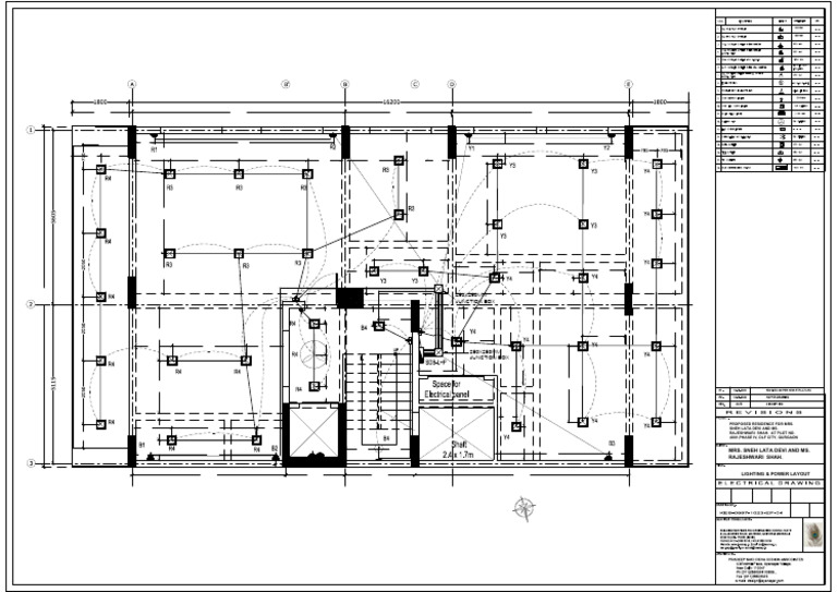 Stilt Floor Lighting & Power Layout | PDF