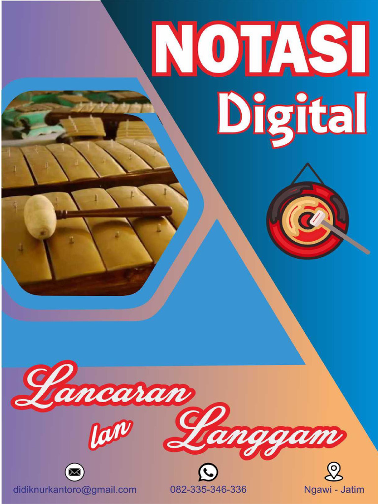 Notasi Lancaran Dan Langgam | PDF