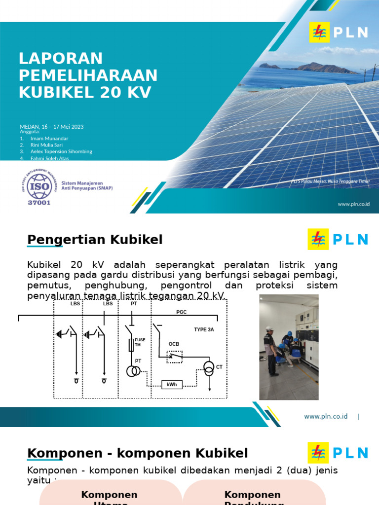 Pemeliharaan Kubikel Kelompok C | PDF