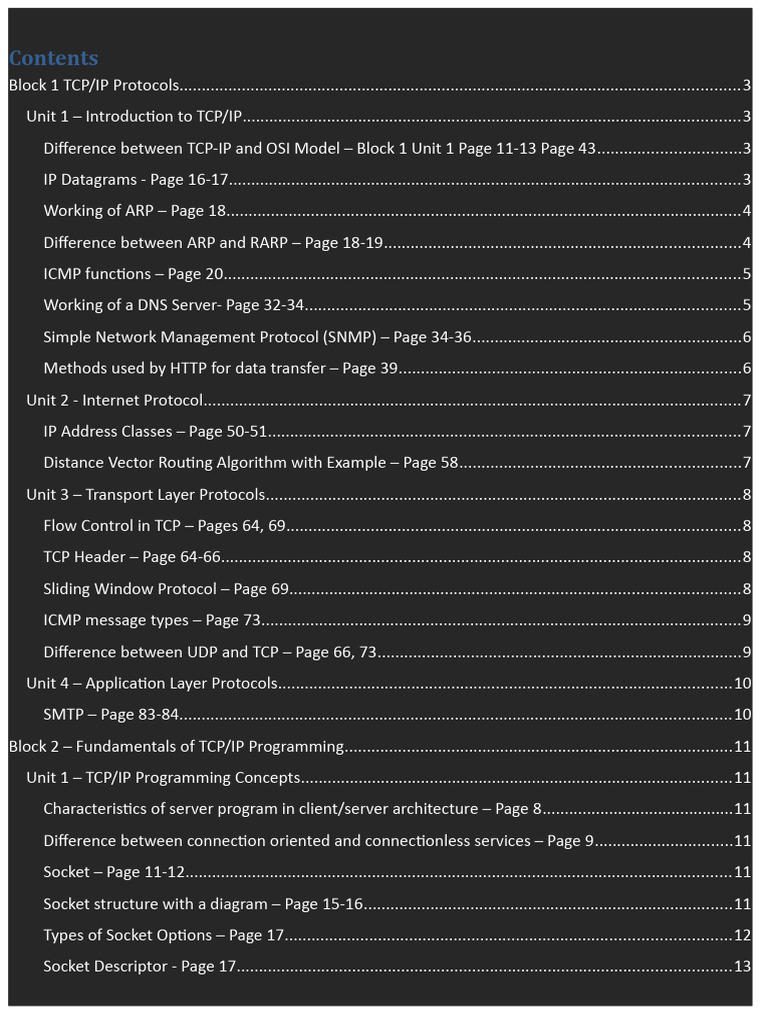 Bcs052 Final Notes | PDF