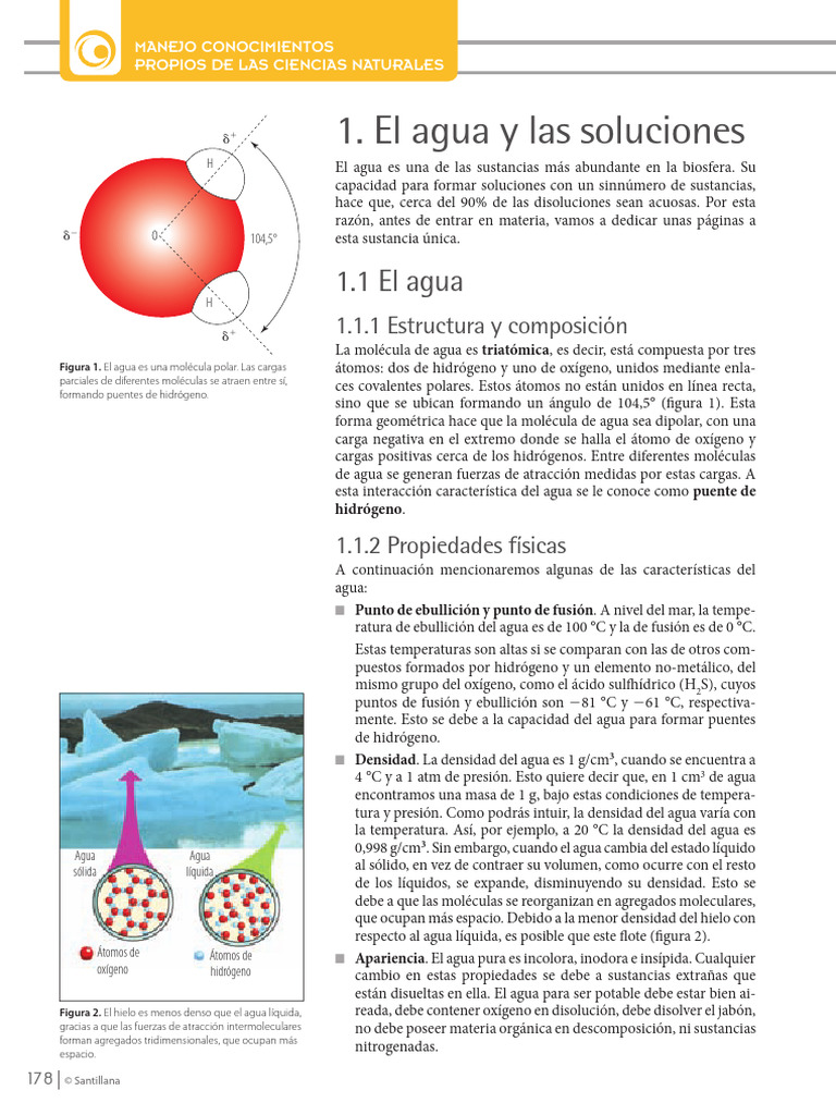 Santillana - Libro Hipertexto Quimica 1-178-207 | PDF
