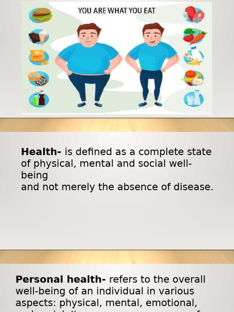 Understanding Personal Health and Well-Being | PDF | Self-Improvement ...