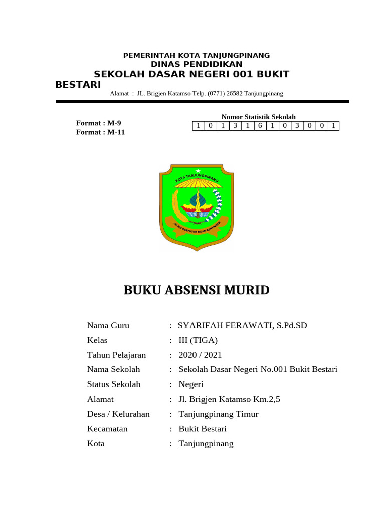 Cover Absen | PDF