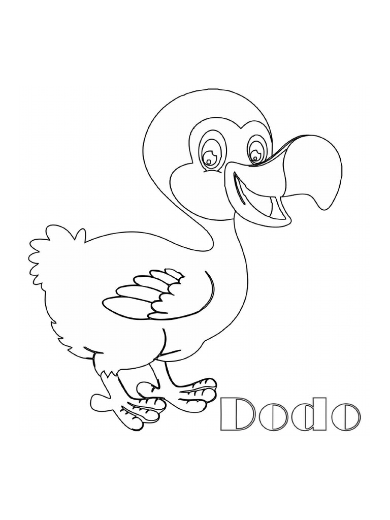 Dodo Coloriage | PDF