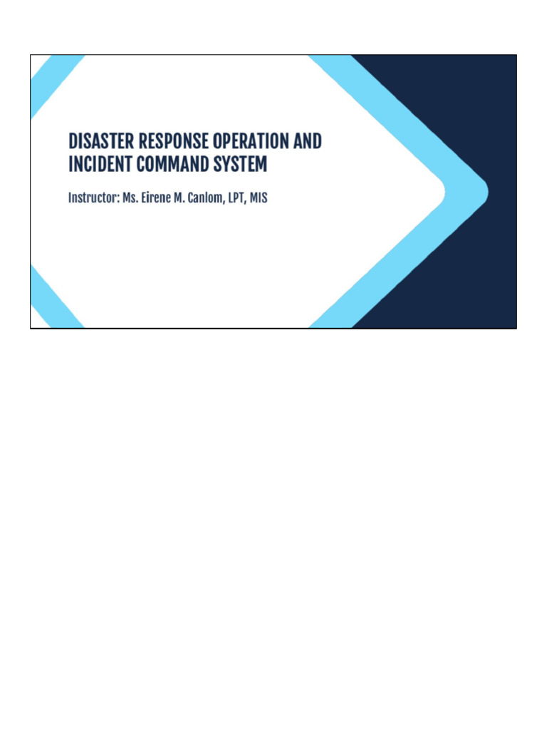 Basic Concept On DRRM-1st-Session | PDF