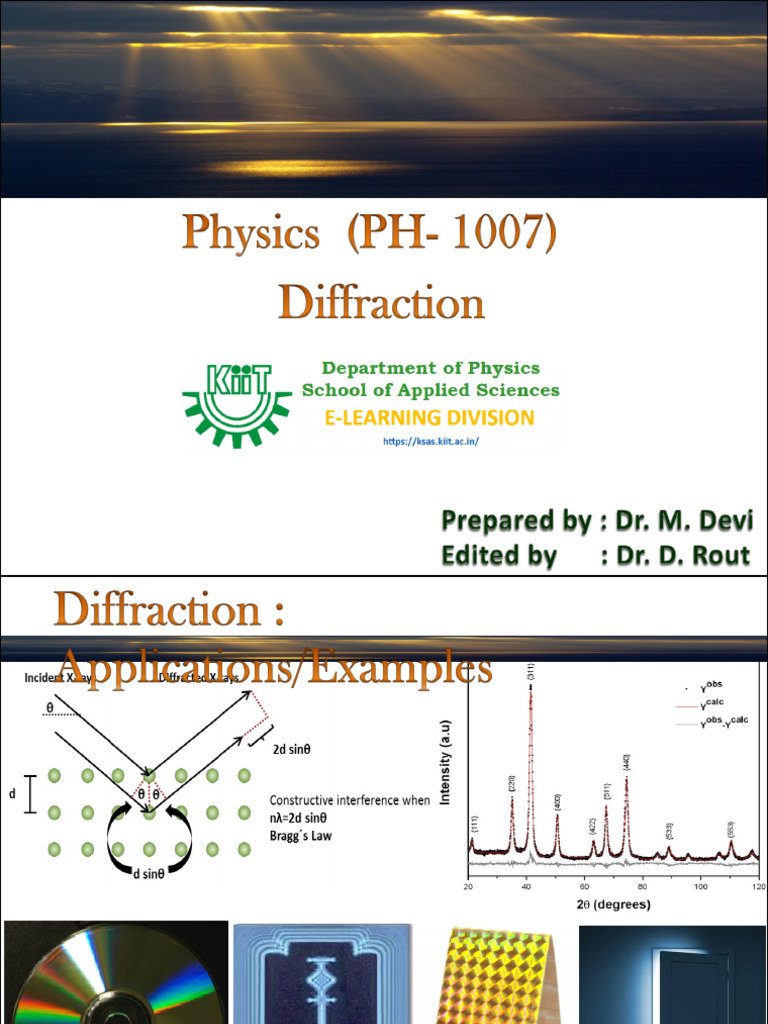 Diffraction- intro | PDF
