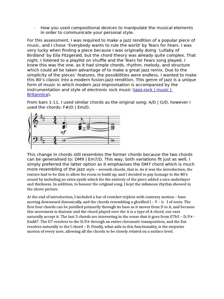 Musicology Analysis | PDF