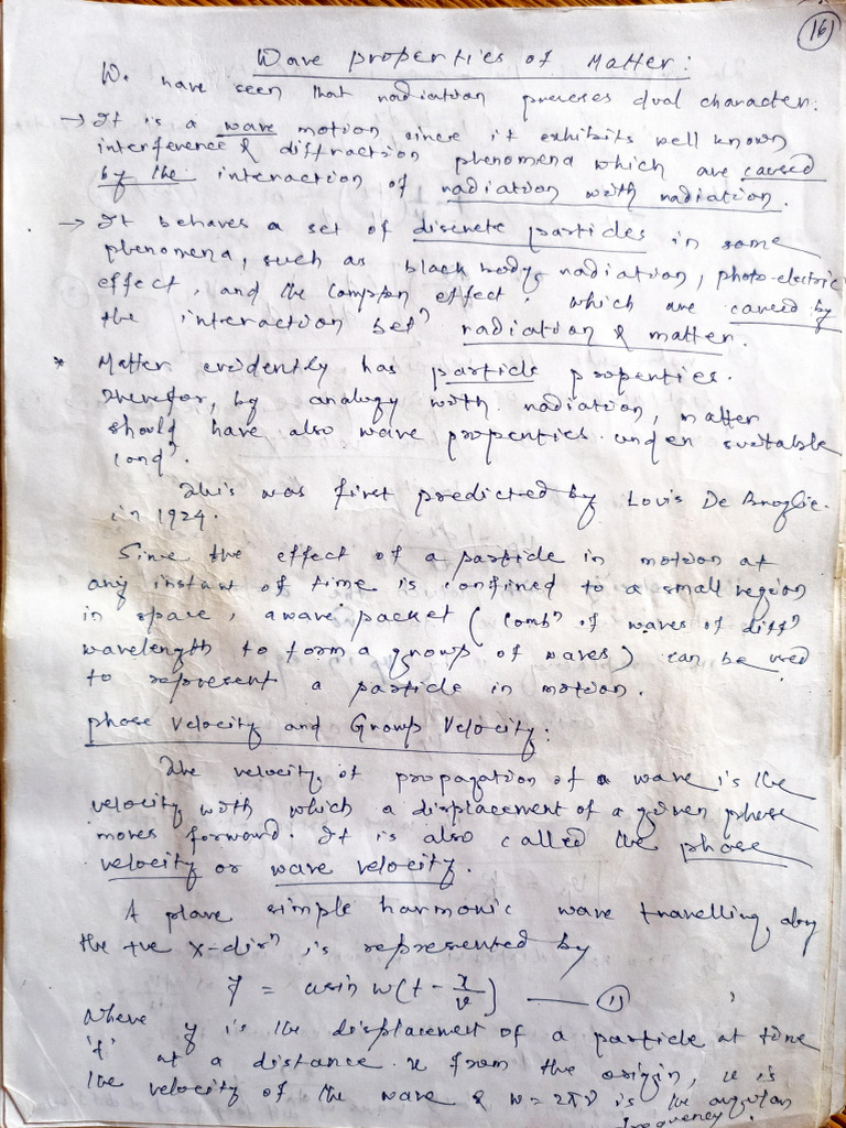 Phase Velocity | PDF