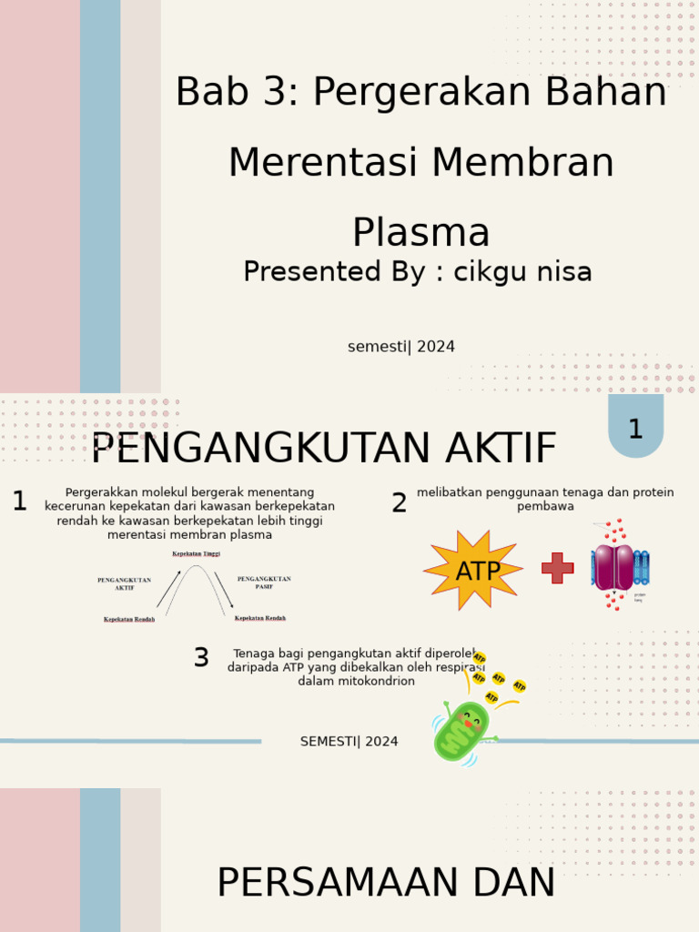 Bio Form 4 Bab3 | PDF