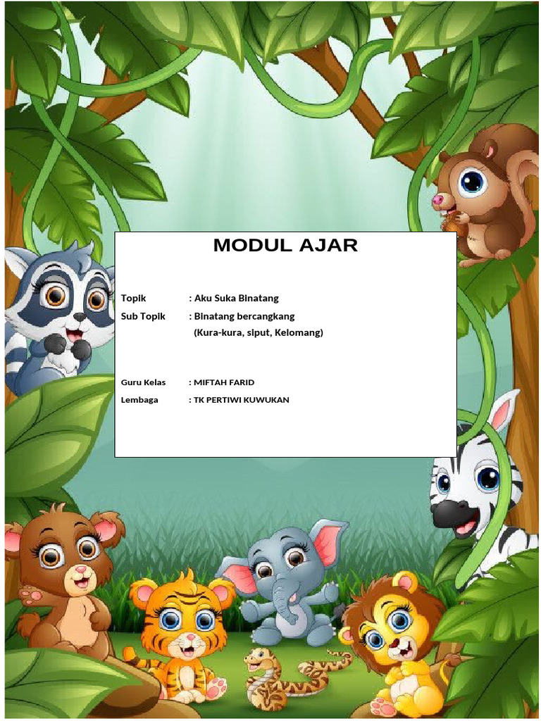 Modul Ajar Binatang | PDF