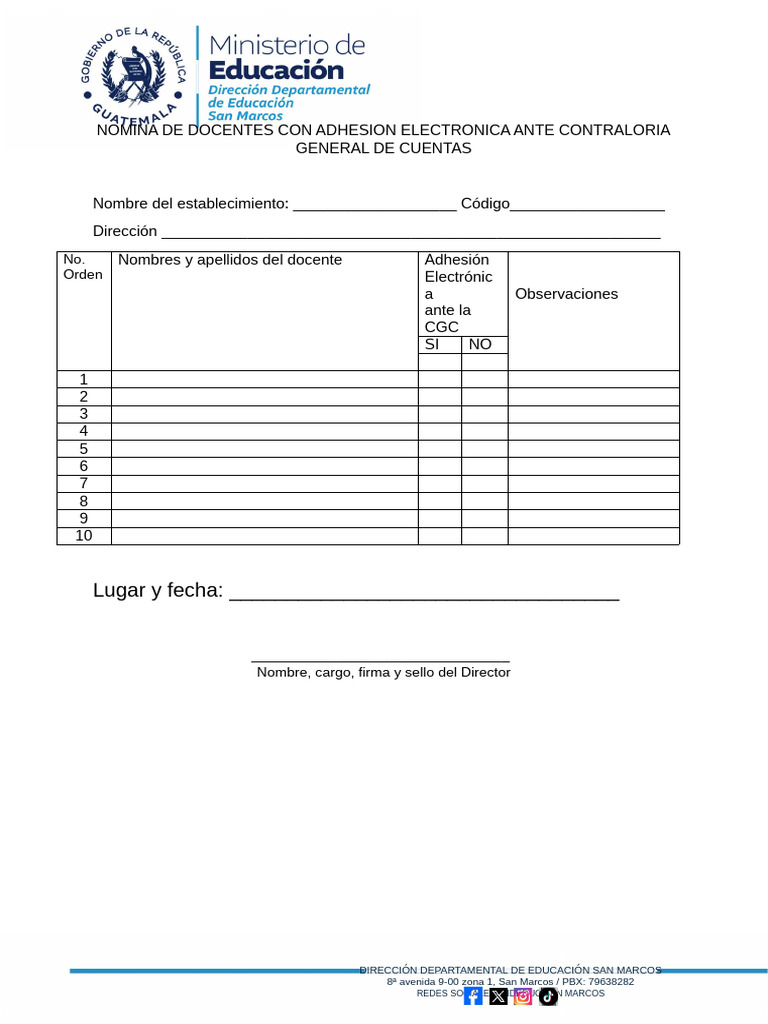Reporte Adhesion CGC 2024 | PDF