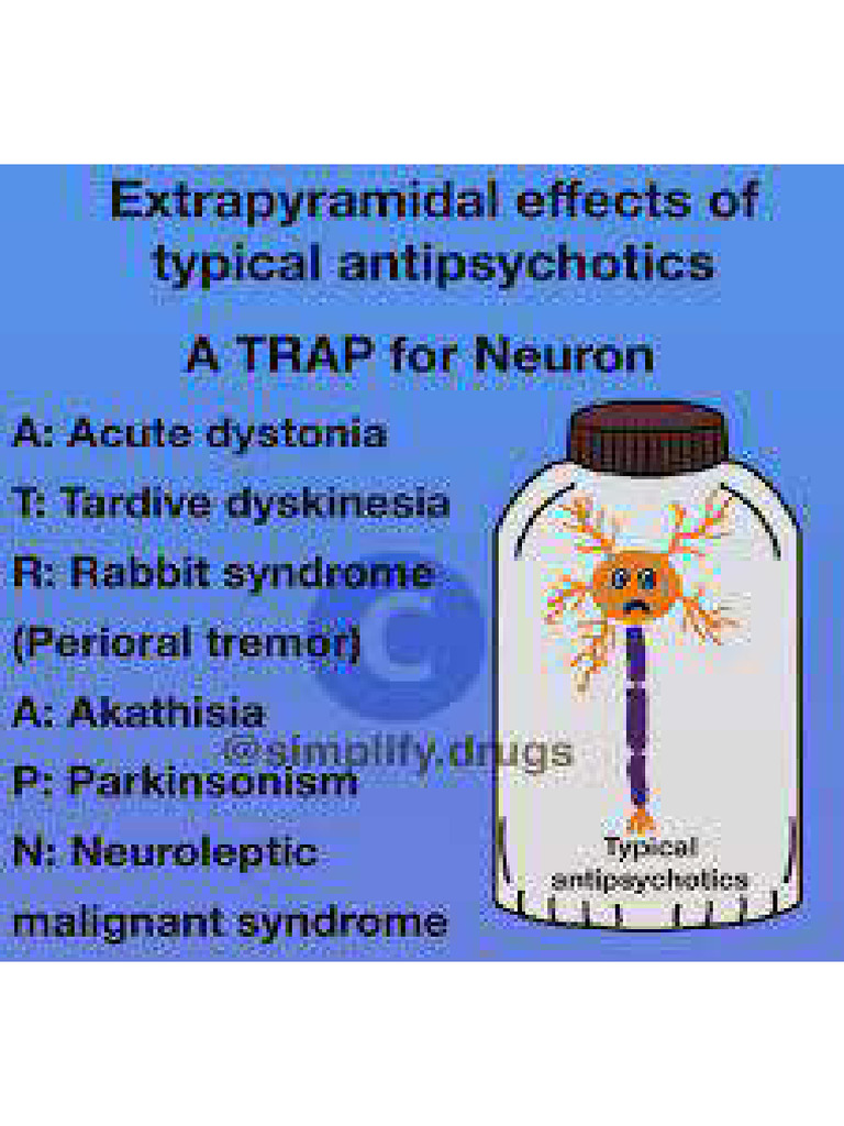 Side Effect of Antipsychotic | PDF