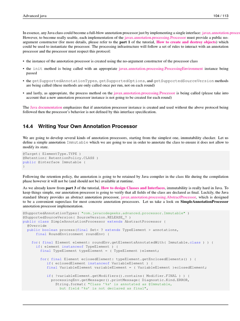 Advanced Java 1 - Merged 117 | PDF