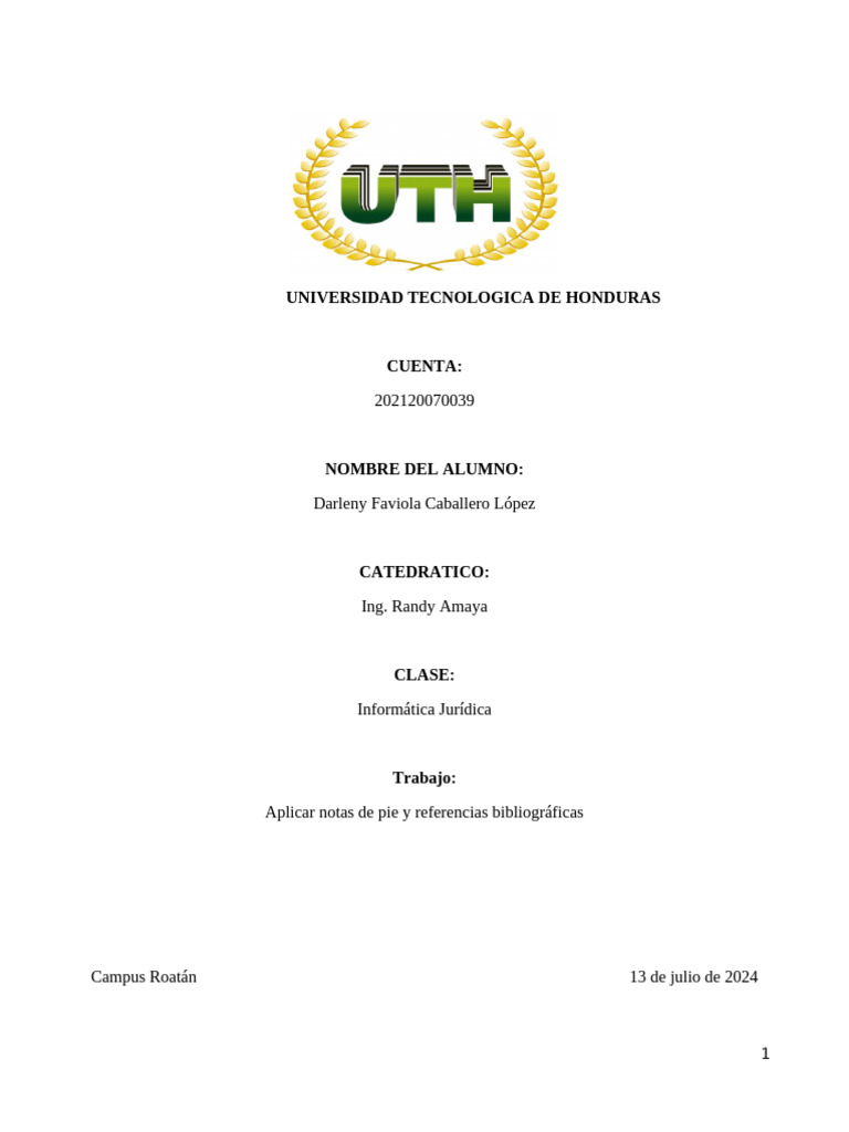 Aplicar Nota de Pie y Referencias Bibliograficas | PDF