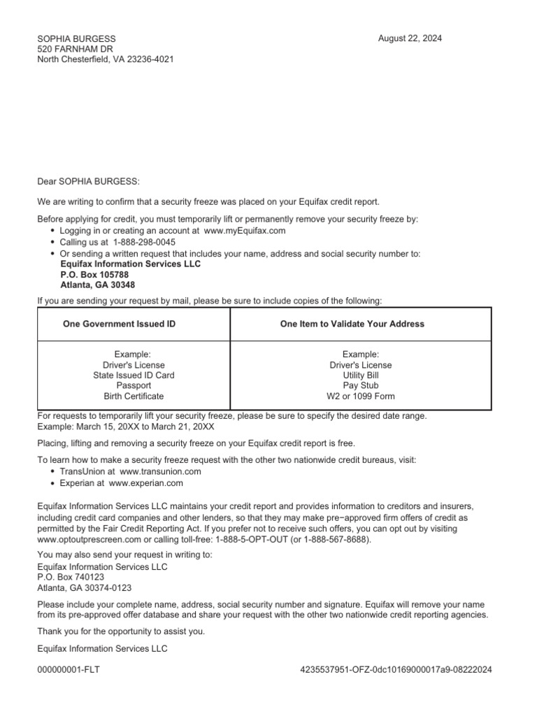 Place Freeze Success PDF | PDF