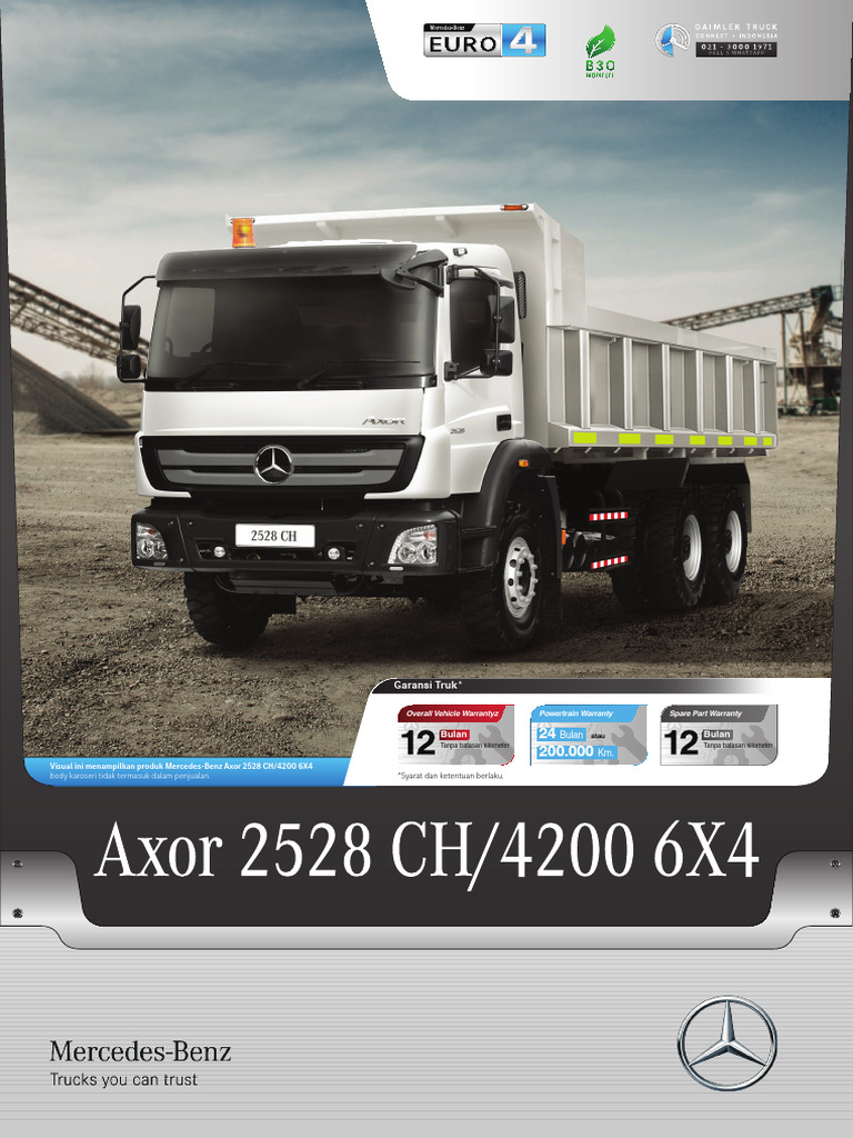 Axor 2528 CH Euro 4 Brochure | PDF